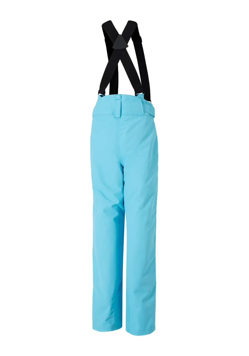 Ziener Avatine Girls Ski Pants Aqua Blue