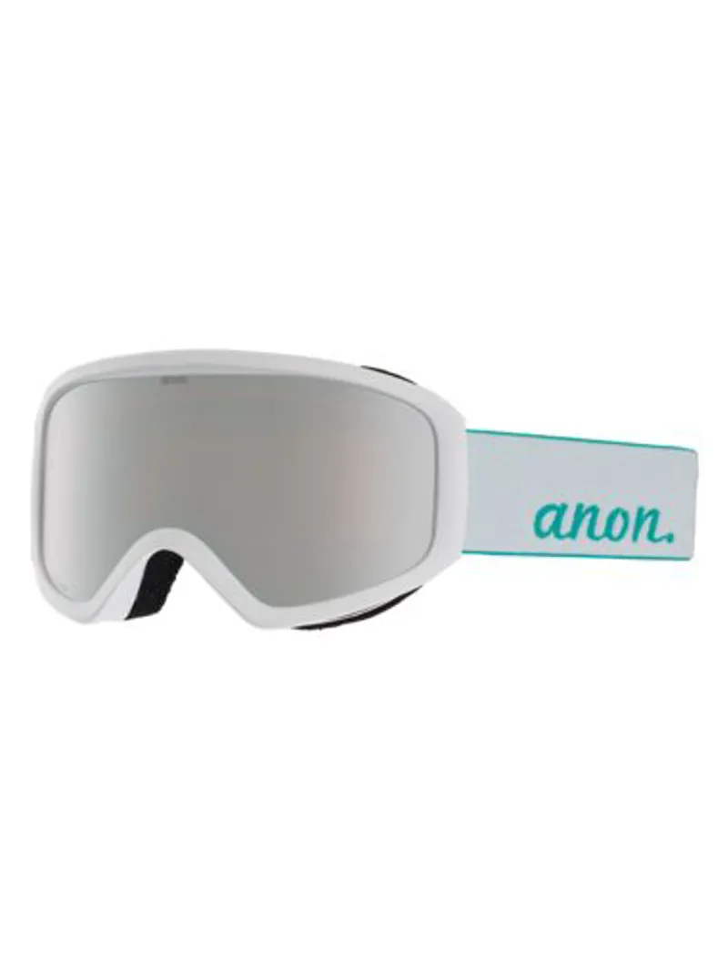Anon Insight Ladies Ski Goggles 2020 White/Sonar Silver / Amber Lenses