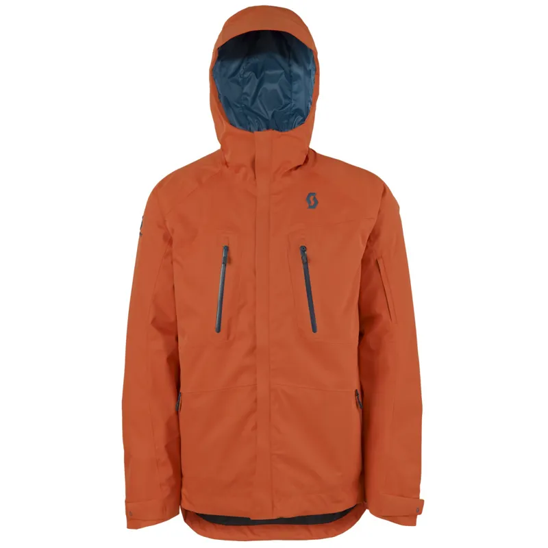 Scott Ultimate Dryo Plus Mens Ski Jacket Orange