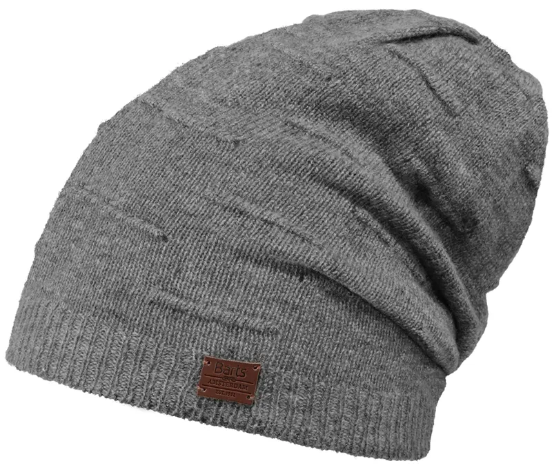 Barts Timber Ladies Cashmere Beanie Hat Dark Heather