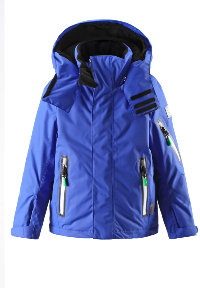 Reima Regor Boys / Girls Ski Snow Jacket Mid Blue