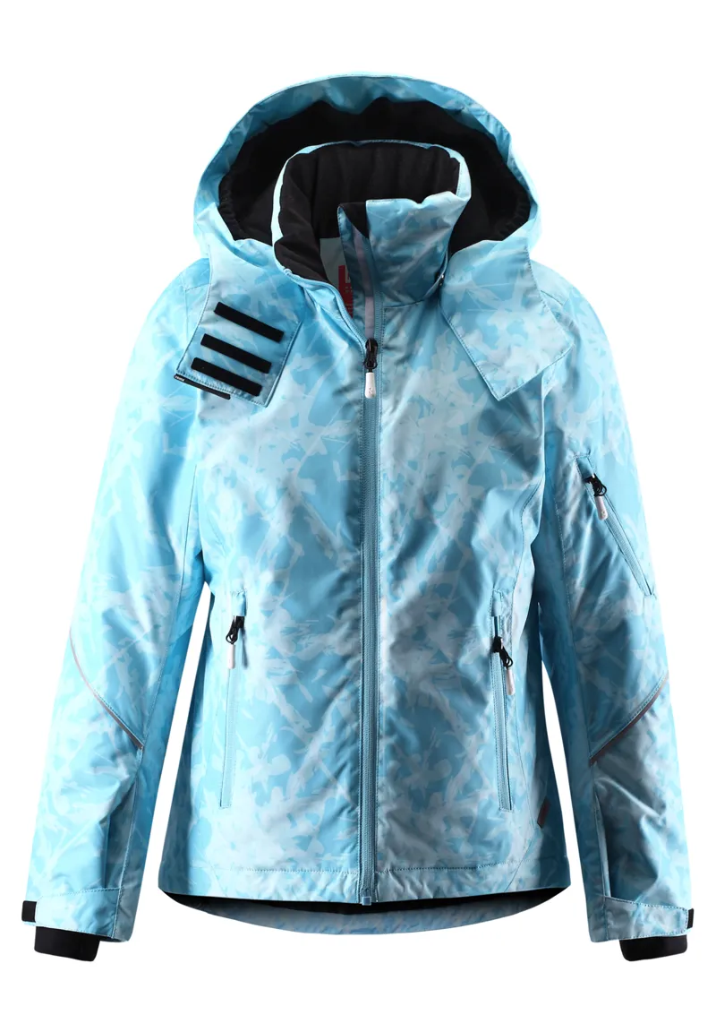 Reima Glow Girls Ski Snow Jacket Turquoise
