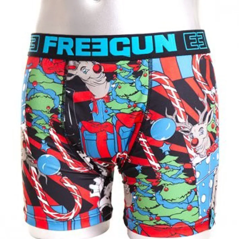 Freegun Mens Boxers Cerf Red