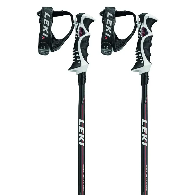Leki Speed Trigger S Airfoil Mens Ski Poles 2020 Black/Red