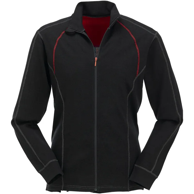 Maul Knoll Mens Merino Midlayer Black