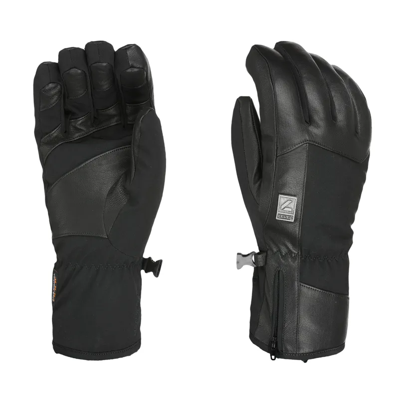 2025 Level Peak men s ski gloves black