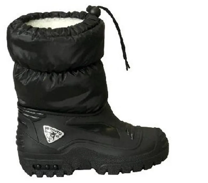 Aquarius Pukka Snow Winter Apres Ski Boots Black