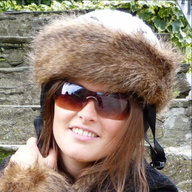 Fosy Fur Helmet Band Brown Bear