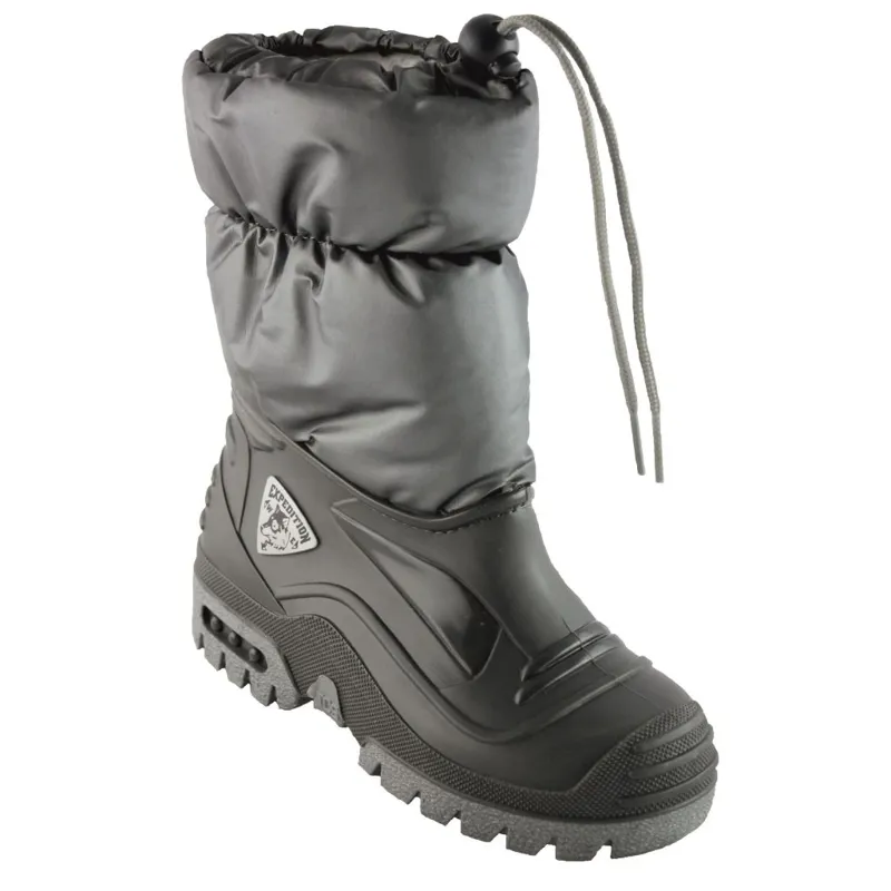 Aquarius Pukka Apres Ski Snow Winter Boots Silver