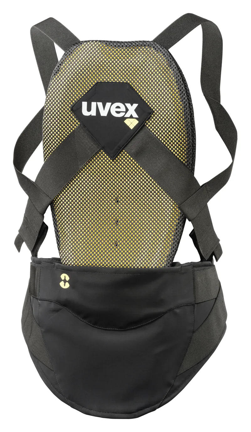 Uvex Pure Mens Ski Back Protector Black