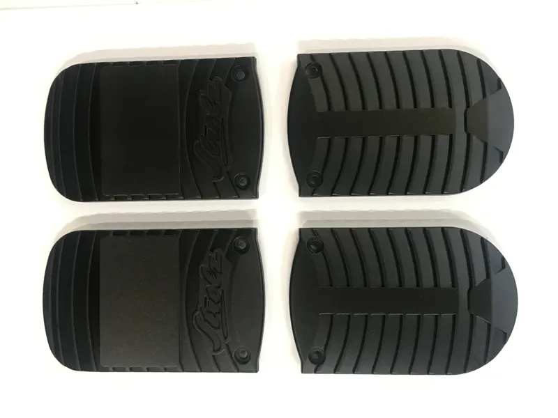 Hannes Strolz Evolution Ski Boots Replacement Heels and Toes Blac