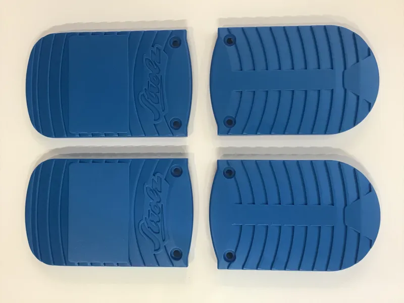 Hannes Strolz Evolution Ski Boots Replacement Heels and Toes Blue