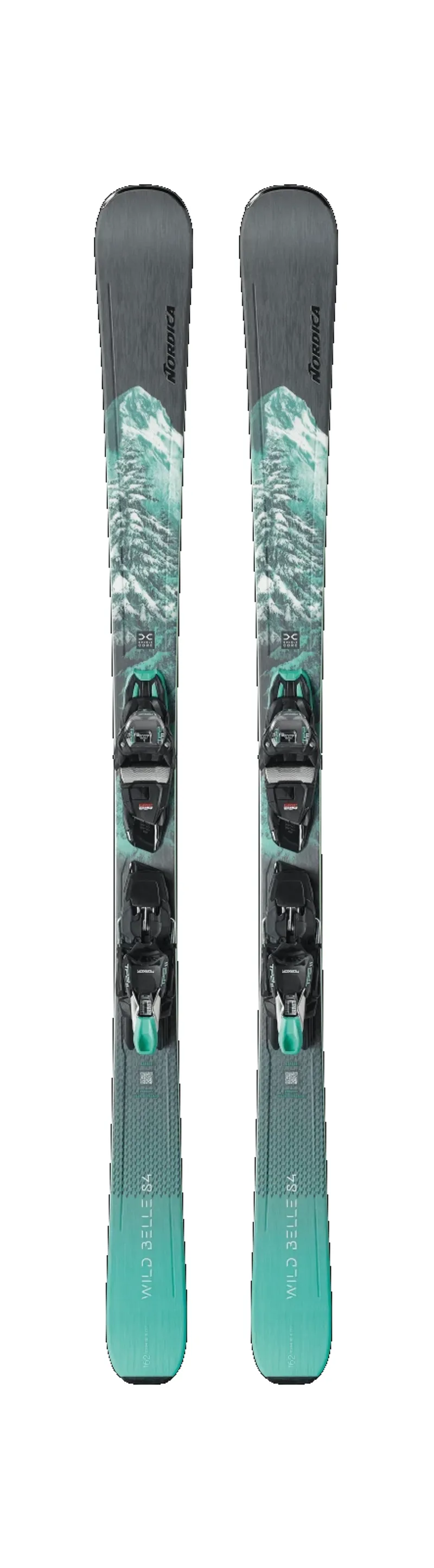2024 Nordica Wild Belle DC 84 skis TP2 light 11 FDT bindings