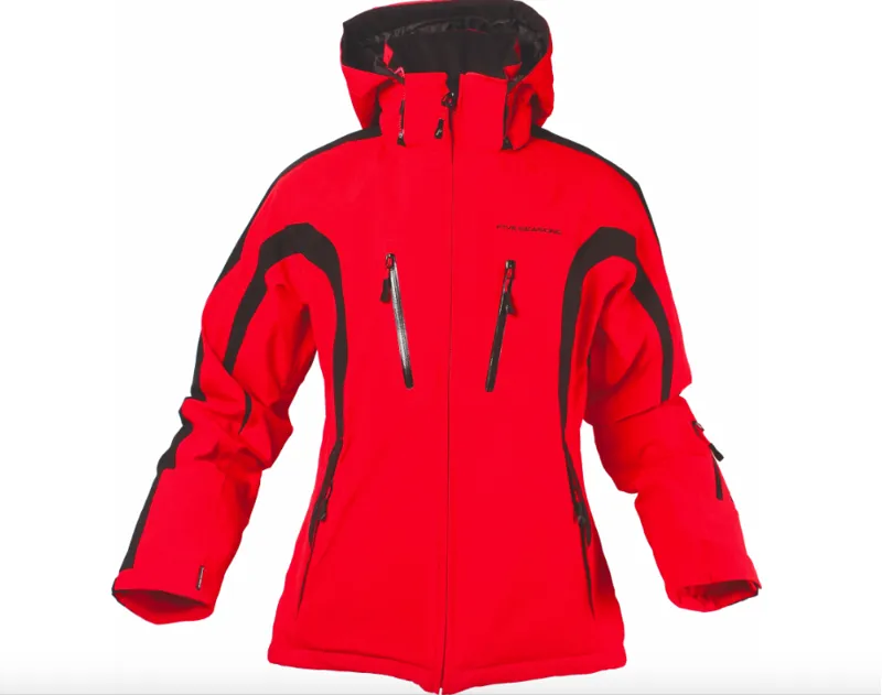 Five Seasons Elite Mens Ski Jacket Rich Red