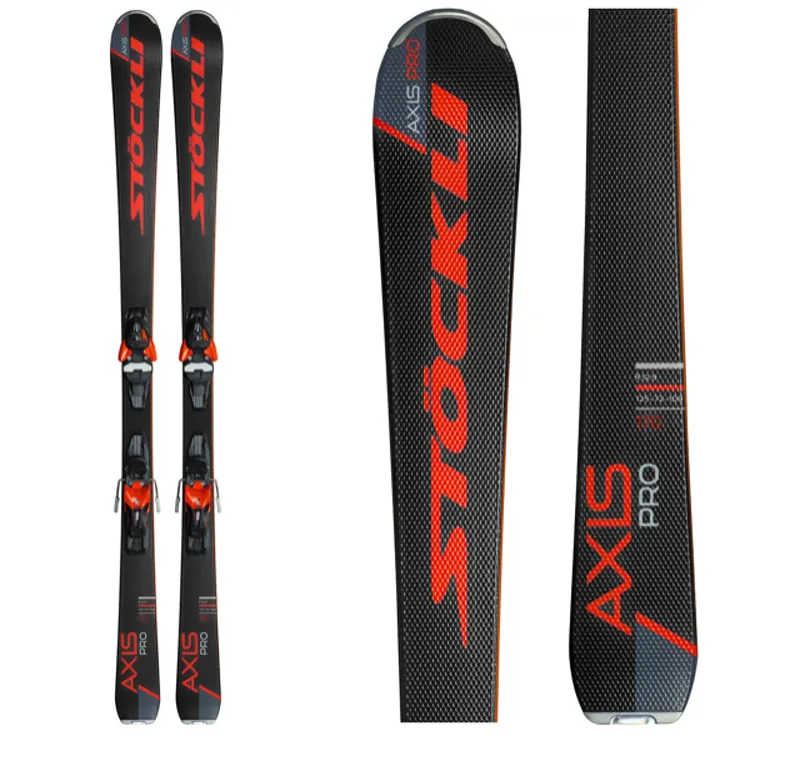 Stockli Axis Pro Mens Skis 2019 with ETZ 11 Bindings