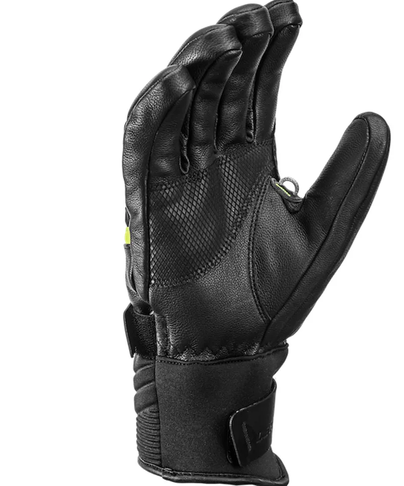 Leki Griffin Trigger S Mens Ski Gloves 2020 Blackyellow