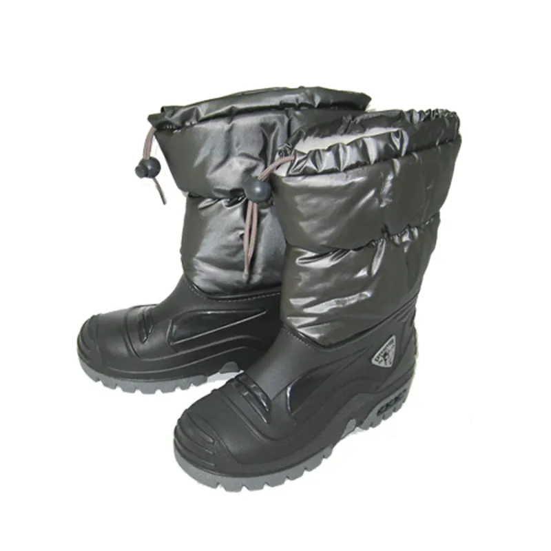 Aquarius Pukka Junior Kids Snow Winter Boots Silver