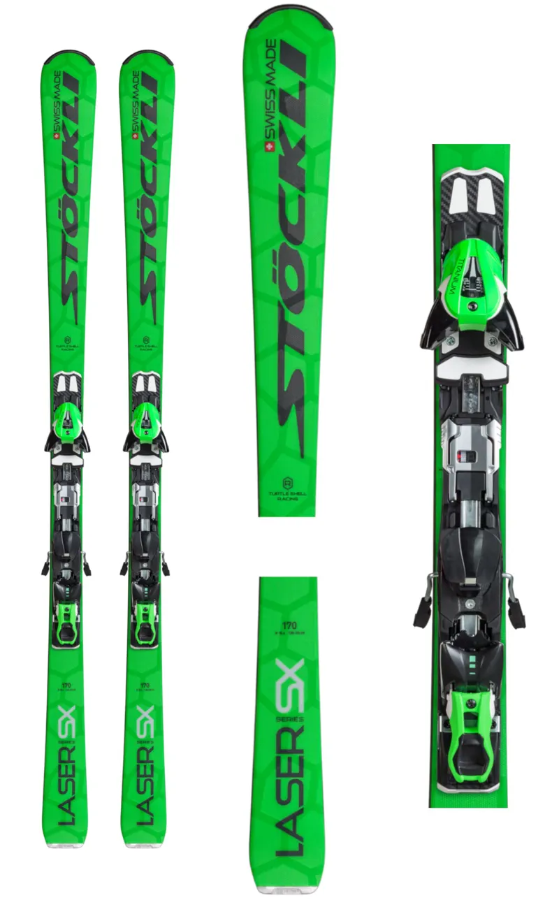 Stockli Laser SX Mens Piste Skis 2019 with SP12 Ti Bindings