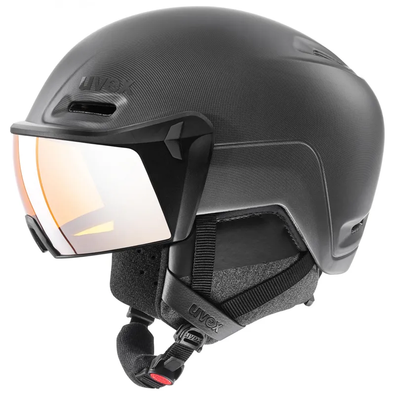 Uvex Hlmt 700 Visor Ski Helmet 2020 Black Mat