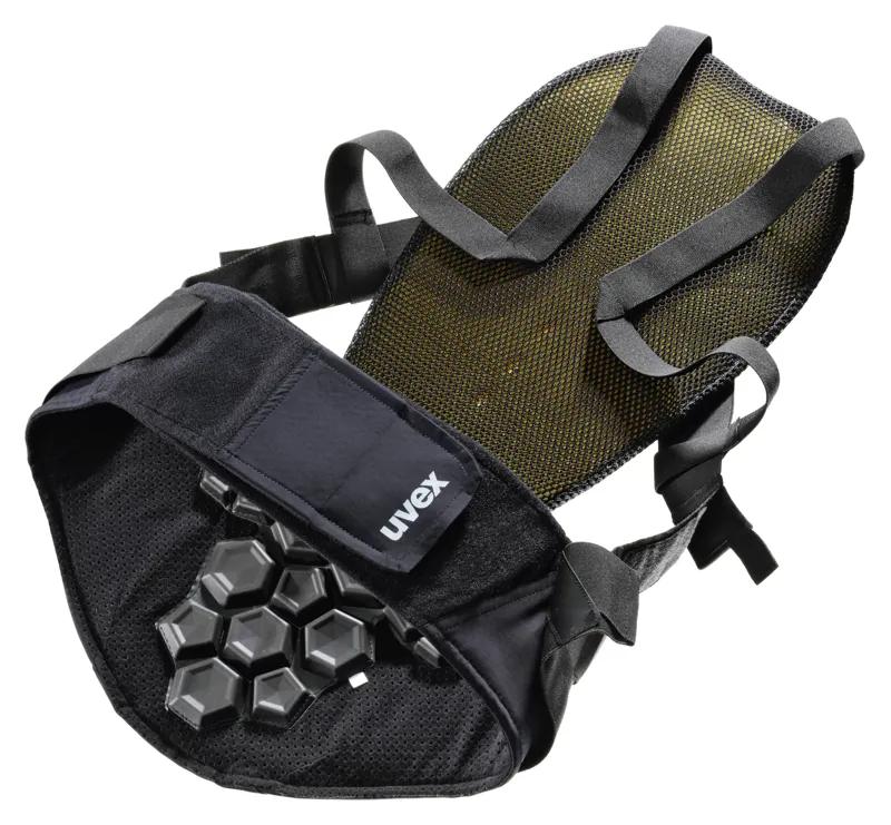 Uvex Pure Mens Ski Back Protector Black