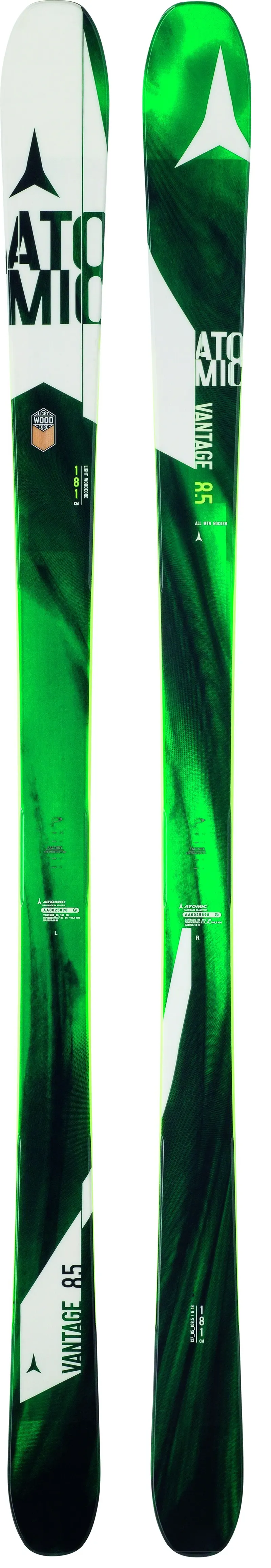 Atomic Vantage 85 Skis with FFG 10 Bindings