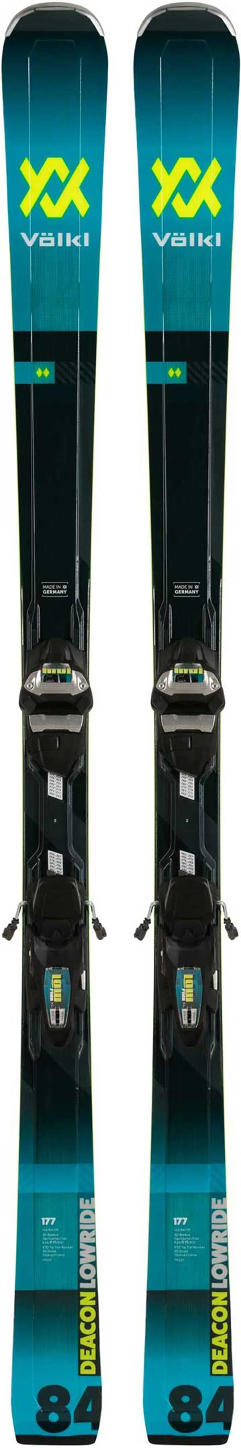 2021 Volkl DEACON 84 Skis + 13 FR D GW Bindings
